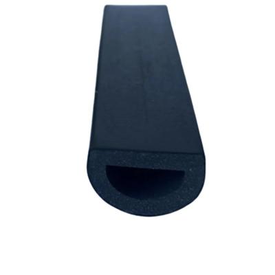 China Extruded Black Compact Sound Insulation Waterproof Door and Window Rubber Seal Strip for sale