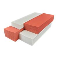 China 15*5mm High Temperature Resistance Silicone Sponge Rubber Strip with Customize Length for sale