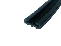 China PVC Weatherproof Durable Garage Door Bottom Rubber Seal Strip with Customer's Request for sale