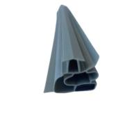 China Extruded Plastic Gasket Strips for Cold Storage Fridge Doors Customized Size Accepted for sale