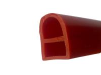 China Custom Shape Extruded Silicone Rubber Strip Seals According to Customer Requirements for sale