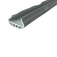 China Brown U Channel Shape Door Bottom EPDM Rubber Gasket Seal Strip for Door Sealing for sale