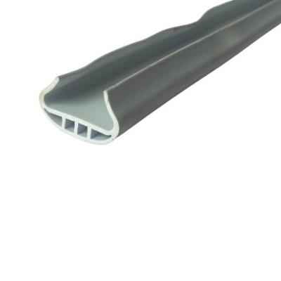 China Brown U Channel Shape Door Bottom EPDM Rubber Gasket Seal Strip for Door Sealing for sale