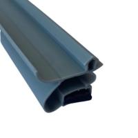 China Long Service Life Cold Storage Door Seal Pvc Rubber Plastic Gasket Strips Extruded Profile for sale