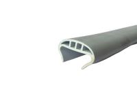 China Brown U Channel Shape Door Bottom EPDM Rubber Gasket Seal Strip for Door Sealing for sale