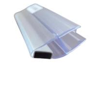 China Waterproof PVC Magnetic Bathroom Shower Glass Door Seal Strip Standard for sale