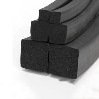 China Extrusion Flat Rectangular Sponge Foam Sealing EPDM 5mm Rubber Strip for After Market for sale