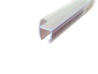 China Waterproof PVC Magnetic Bathroom Shower Glass Door Seal Strip Standard for sale