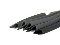 China Moulding Customized Size Pvc Door Bottom Threshold Seal Strip Weatherstrip Door Seal Strip for sale