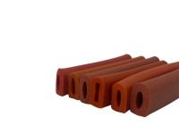 China Silicone Extruded Rubber Seal for Different Shape Sponge Cord and Dustproof Function for sale
