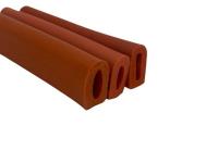 China Silicone Extruded Rubber Seal for Different Shape Sponge Cord and Dustproof Function for sale