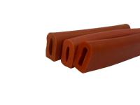 China Silicone Extruded Rubber Seal for Different Shape Sponge Cord and Dustproof Function for sale