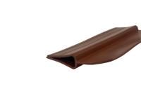 China Black Aluminum Door Bottom Sweeps for Interior Door Dustproof Insectproof Soundproof for sale