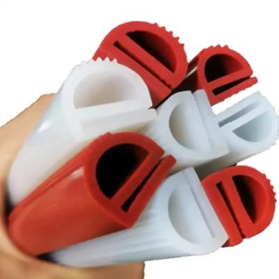 China Customized High Temperature 300 Degree Oven Door Window Silicone Rubber Sealing Strip for sale