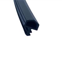 China Windproof Wooden Door Brown EPDM Foam Sealing Gasket Rubber Strip Extruded Production for sale