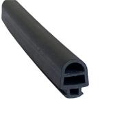 China Windproof Wooden Door Brown EPDM Foam Sealing Gasket Rubber Strip Extruded Production for sale