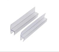 China Shower Room/Cabins Clear Plastic Shower Door Seal Strip with Anti-Abrasion Function for sale