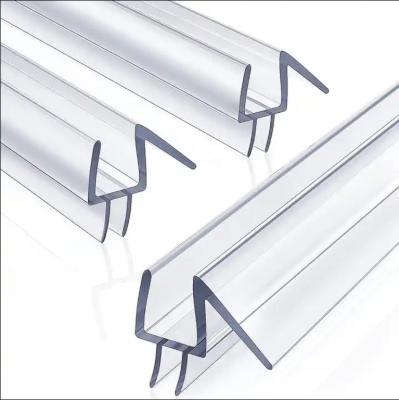 China Adjustable Length Glass Shower Door Seal Strip for 6mm / 8mm / 10mm / 12mm Thickness for sale