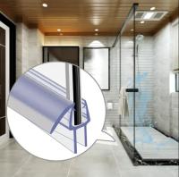 China Adjustable Length Glass Shower Door Seal Strip for 6mm / 8mm / 10mm / 12mm Thickness for sale
