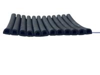 China Extruded EPDM Foam Self-adhesive Rubber Sealing Strip for Door and Window D Type Made for sale