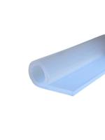 China Gray/Black/Light grey/Transparent/Custom U Shape Silicone Rubber Strip for Direct OEM for sale