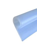 China Gray/Black/Light grey/Transparent/Custom U Shape Silicone Rubber Strip for Direct OEM for sale