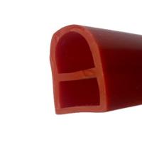 China High Temperature Dust-proof Silicone Rubber Weatherstrip for Electric Steamer Cabinet for sale