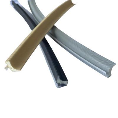 China Extruded Self-adhesive PU Foam Aluminum-clad Wood Door and Window Rubber Seal Strip for sale