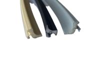 China Extruded Self-adhesive PU Foam Aluminum-clad Wood Door and Window Rubber Seal Strip for sale