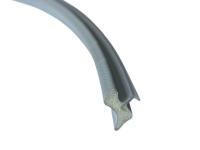China Extruded Self-adhesive PU Foam Aluminum-clad Wood Door and Window Rubber Seal Strip for sale