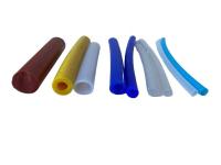 China Medical Food Grade Pipe Tube with Customized Colors Silicone Rubber Extrusion Profile for sale