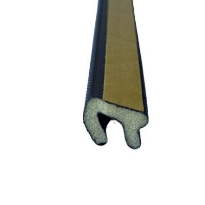 China Self-adhesive Aluminum-clad Wood Door and Window Rubber Seal Strip with 65±5 Hardness for sale