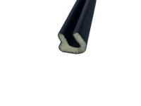 China Self-adhesive Aluminum-clad Wood Door and Window Rubber Seal Strip with 65±5 Hardness for sale