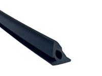 China Black Extruded Sealing Window Seals For Aluminium Glass Rubber Door Or Window Benefit for sale