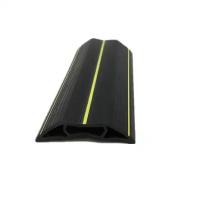 China Silicone Waterproof Garage Door Threshold Weather Seal Strip Flood Barrier Door Floor Bottom Rubber Seal for sale