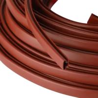 China 3M Adhesive I-Shaped Strip Customized Silicone Sealing for Anti-Theft Door Protection for sale