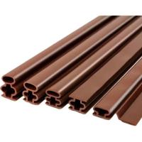 China 3M Adhesive I-Shaped Strip Customized Silicone Sealing for Anti-Theft Door Protection for sale