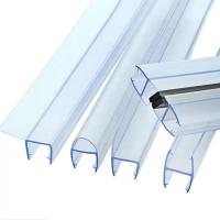 China 2-5 Magnetic PVC Seal Strip for Frameless Glass Shower Door Custom Bathroom Accessories for sale