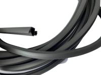 China 65±5/Customizable Yellow Rubber Door or Window Soundproof Door Bottom Sealing Strip for sale