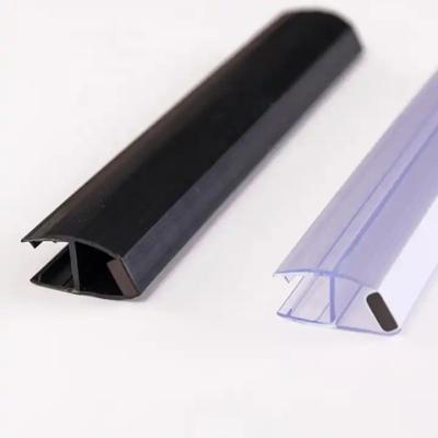 China Glass door fitting seal strip 2.2 meters length for 6mm/8mm/10mm/12mm glass thickness for sale