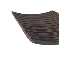 China EPDM Rubber Seal D Shaped Foam Strip for Sound Insulation and Water Proof 19*23 mm for sale