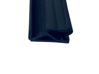 China Black Rubber Extrusion Profile for Custom Service EPDM Seals Profile Extruded Molding for sale