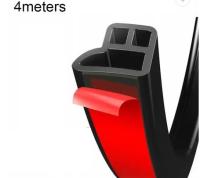 China 1-25M L-Type Car Door Rubber Seal Strip for Car Insulation and Weatherproofing Material for sale