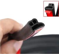 China Rubber U Shape Trim-Lock Plastic Vinyl Edge Trim Molding with Steel Belt Insert Perfect for sale