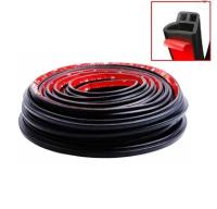 China Rubber U Shape Trim-Lock Plastic Vinyl Edge Trim Molding with Steel Belt Insert Perfect for sale