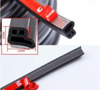 China Rubber U Shape Trim-Lock Plastic Vinyl Edge Trim Molding with Steel Belt Insert Perfect for sale