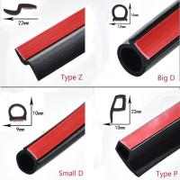 China 3M Tape Self-Adhesive Car Door Window Rubber Seal Strip for Moulding Applications for sale