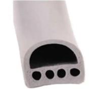 China Durable P Shape EPDM Foam 2 Meters Rubber Seal Silicon Strips for Car Hood and Window for sale
