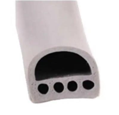 China Durable P Shape EPDM Foam 2 Meters Rubber Seal Silicon Strips for Car Hood and Window for sale