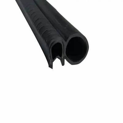 China 65±5 Hardness Foam EPDM Rubber Strip Seal for Bottom Edge of Customized Weather Glass for sale